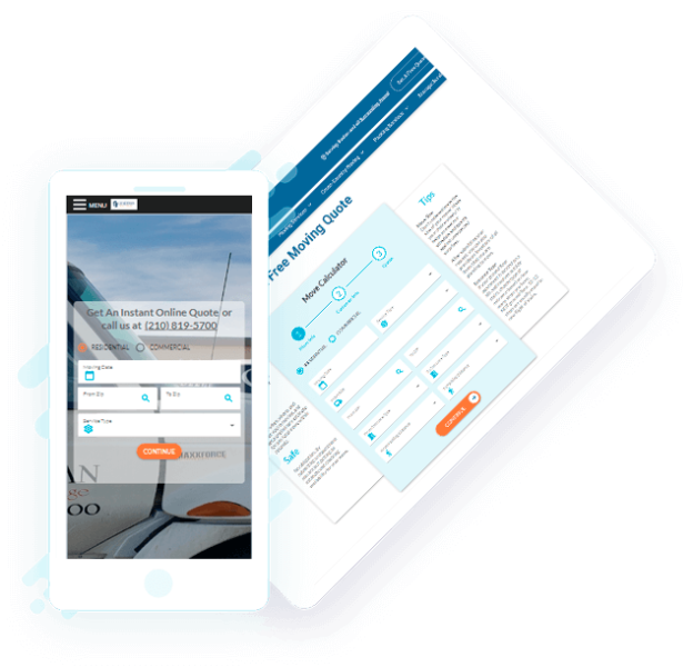Moving Company Websites, Moving Software CRM | Elromco, Inc.